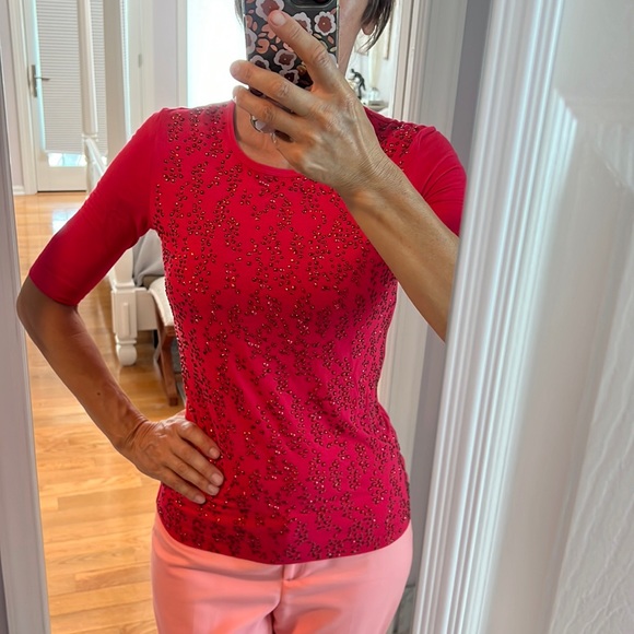 St. John | Tops | St John Sort Tee | Poshmark